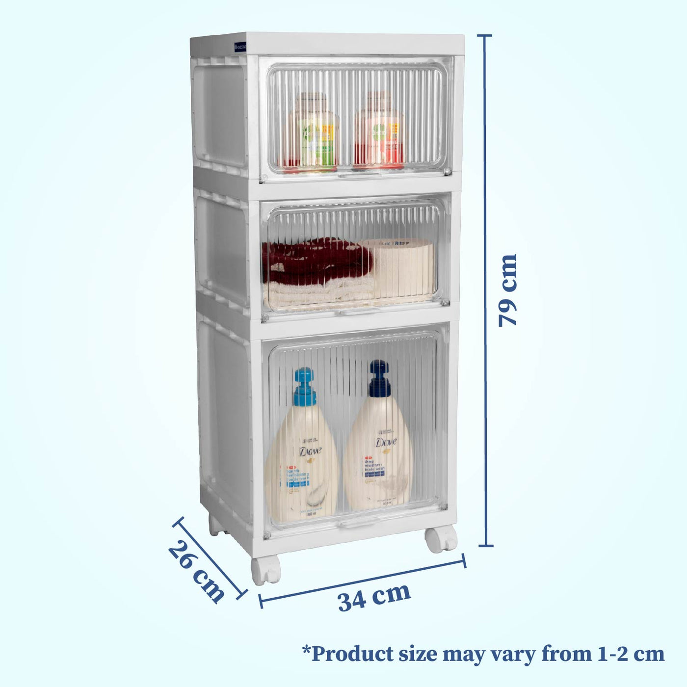 Multi Magic Cupboard | Foldable Cupboard with Wheels