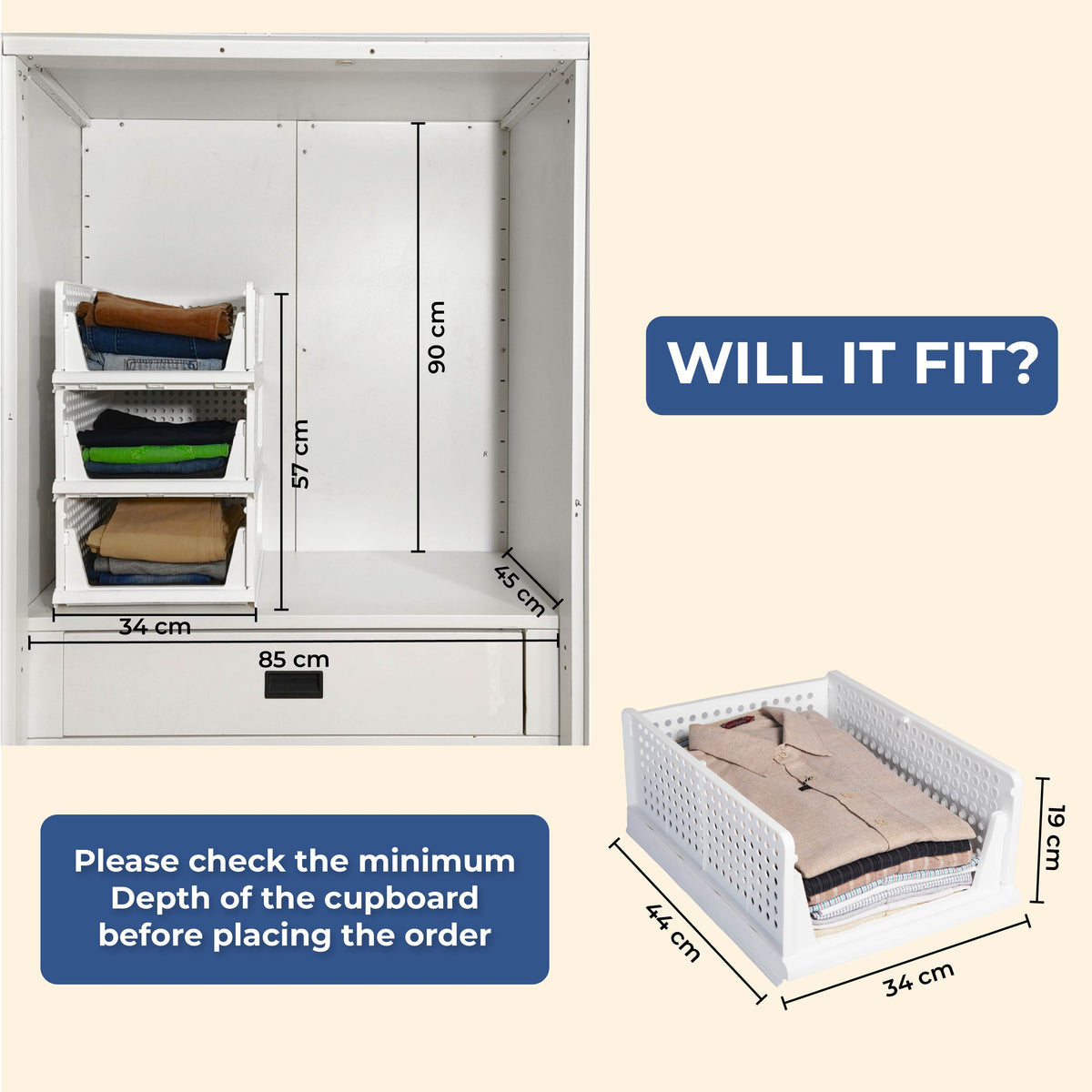 Stack it up | Clothes Organizer