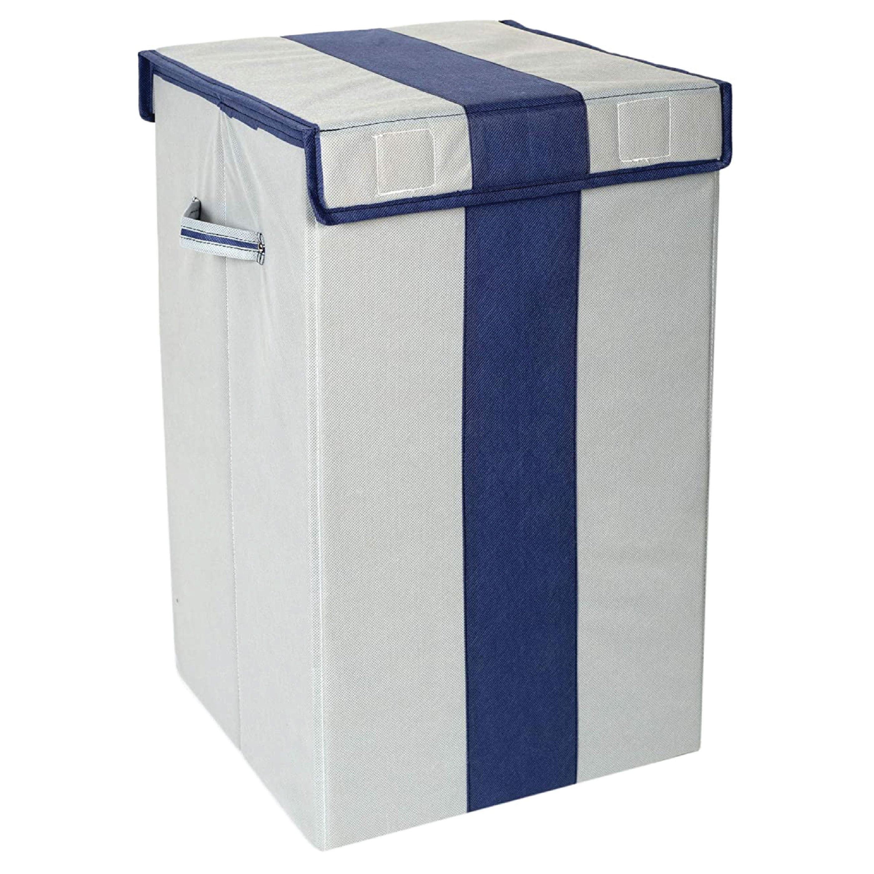 Explore Stylish Laundry Basket with Lid & Foldable Laundry Bag|Homestrap